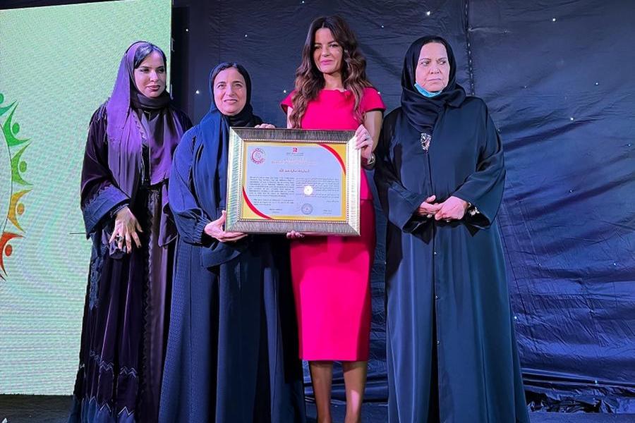 Sarah Abdallah is ambassador for Rashid Center for People of Determination
