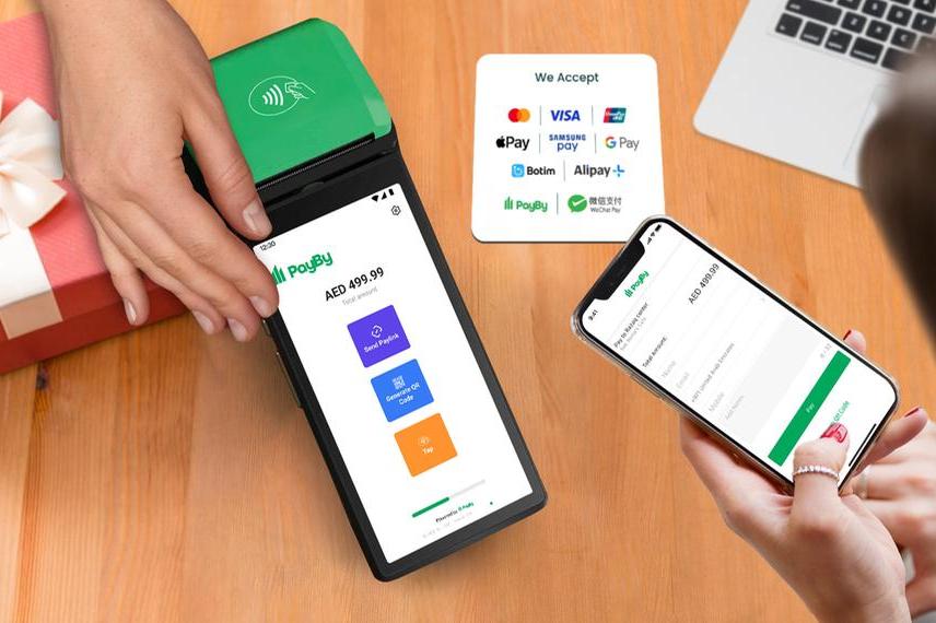 PayBy deploys UAE's first POS machine with built-in QR code and payment ...