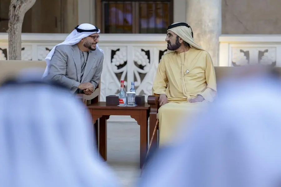 Dubai ruler meets officials, heads of government entities and ...
