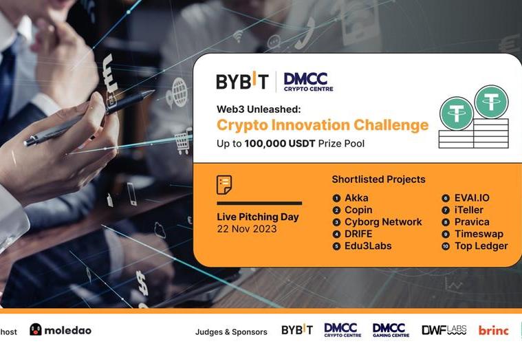 Bybit and DMCC Crypto Centre announce top ten finalists for the Web3 Unleashed: Crypto ...
