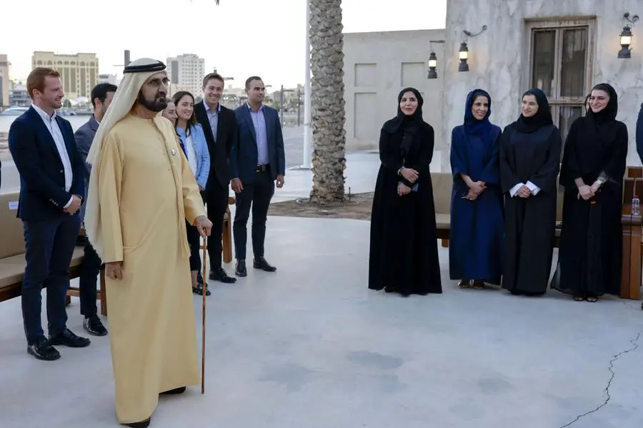 Dubai ruler meets officials, heads of government entities and ...