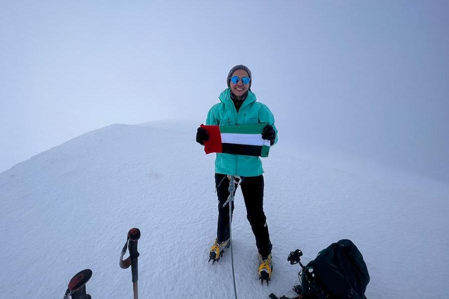 Emirati climber Fatima Sajwani becomes first Emirati woman to summit ...