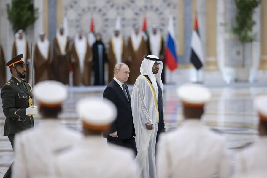 Putin's visit to UAE