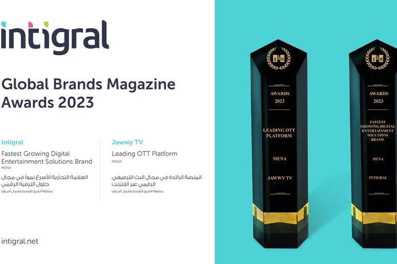 Intigral wins two awards from Global Brands Magazine