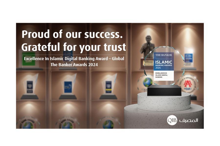 QIB wins “Excellence in Islamic Digital Banking” global award