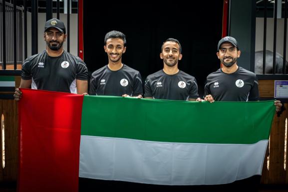 UAE’s Olympic-Qualified Show Jumping Team Settled in Hangzhou Ahead of ...
