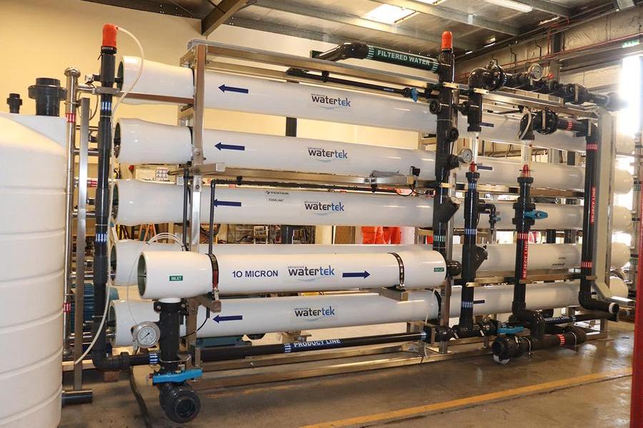 Advanced Watertek commissions water treatment system on a remote island ...