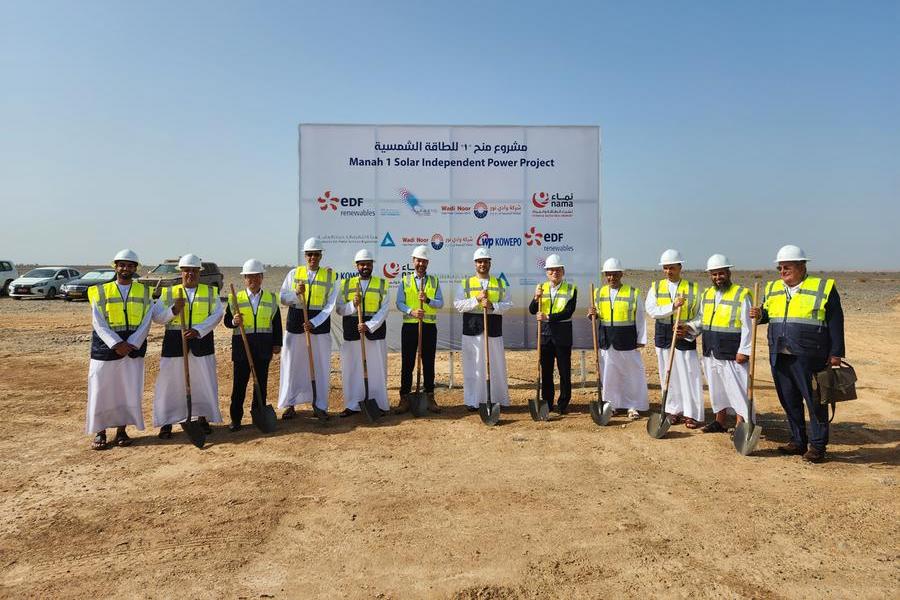 Construction begins at Oman’s Manah 1 Solar PV Plant