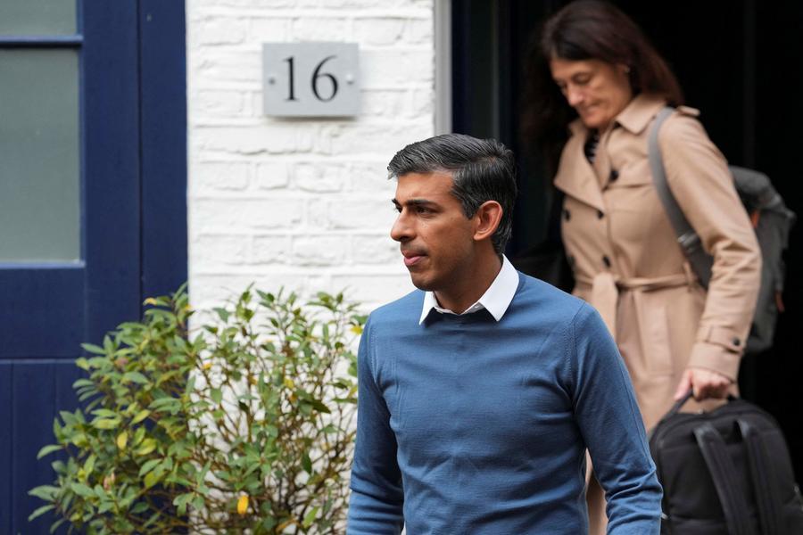 UK PM Sunak's wealth plunges but still ranked 275th in country's rich list