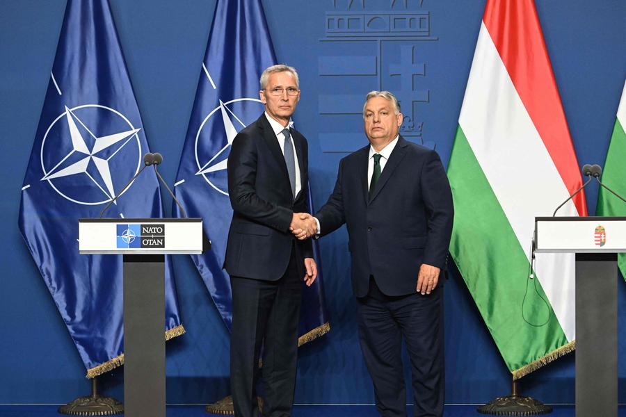 NATO, Hungary agree Orban 'will not block' greater Ukraine support
