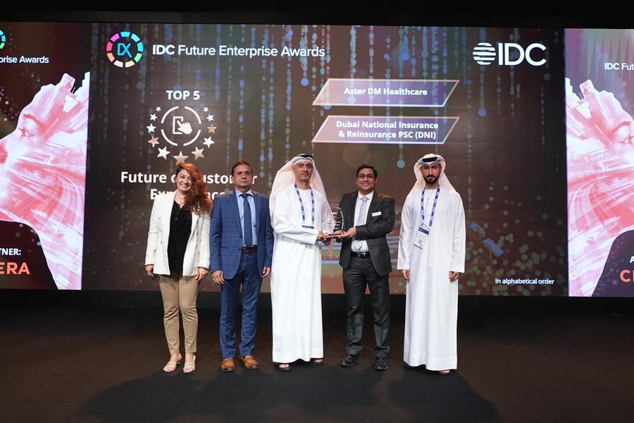 DNI is recognised as “Best in future of customer experience” at IDC-DX Future Enterprise Awards 2022