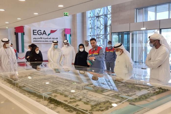 Minister of State for Advanced Technology visits EGA, one of the UAE’s ...