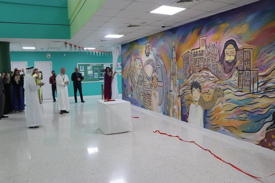 DIA Al Barsha unveils UAE mural to mark 51st National Day