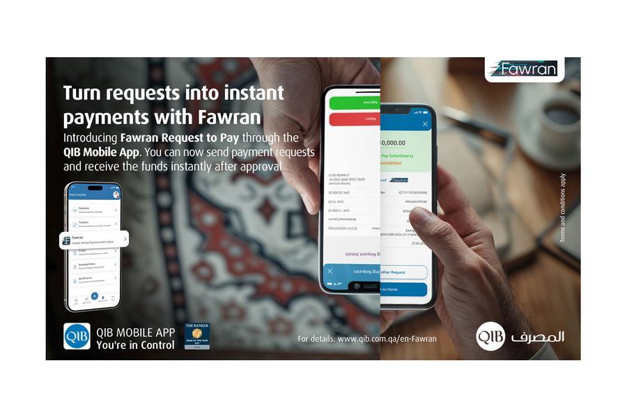 QIB launches "Request to Pay" feature on Fawran instant payment service