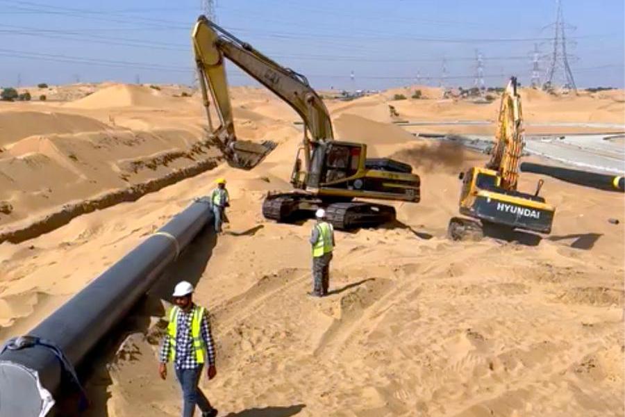 SEWA completes 80% of pipeline project to Al Shanouf in Sharjah