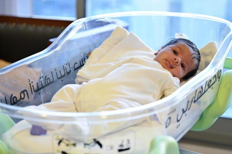 Forty-four-day-old Emirati infant battling SMA 1 receives life-saving ...