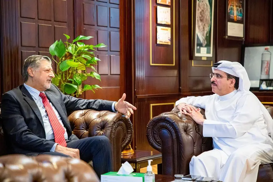HE Saeed Al Tayer receives CEO of COP28