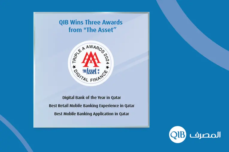 QIB wins three awards, crowned digital bank of the year in Qatar for ...