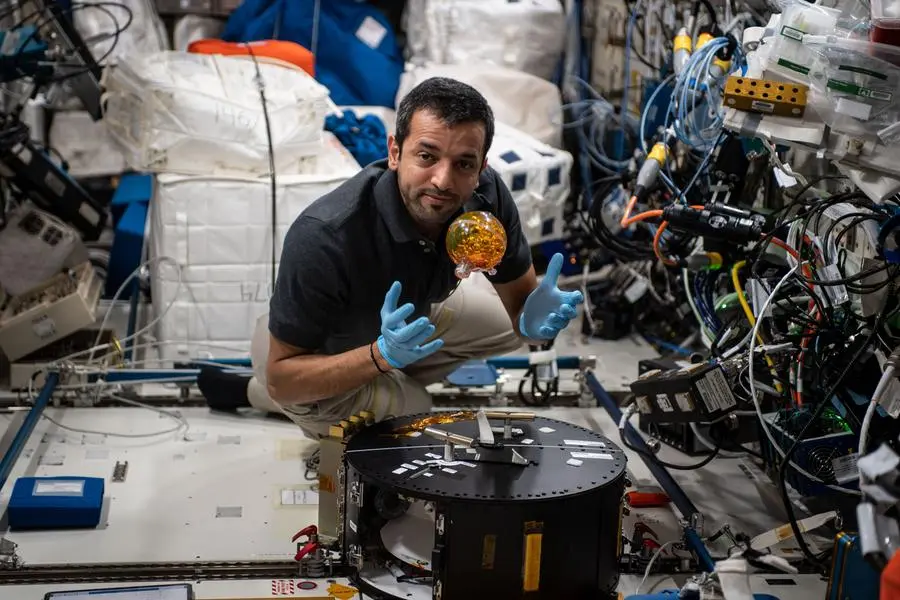 Sultan Alneyadi leads fluidics experiment on ISS to shed light on ...
