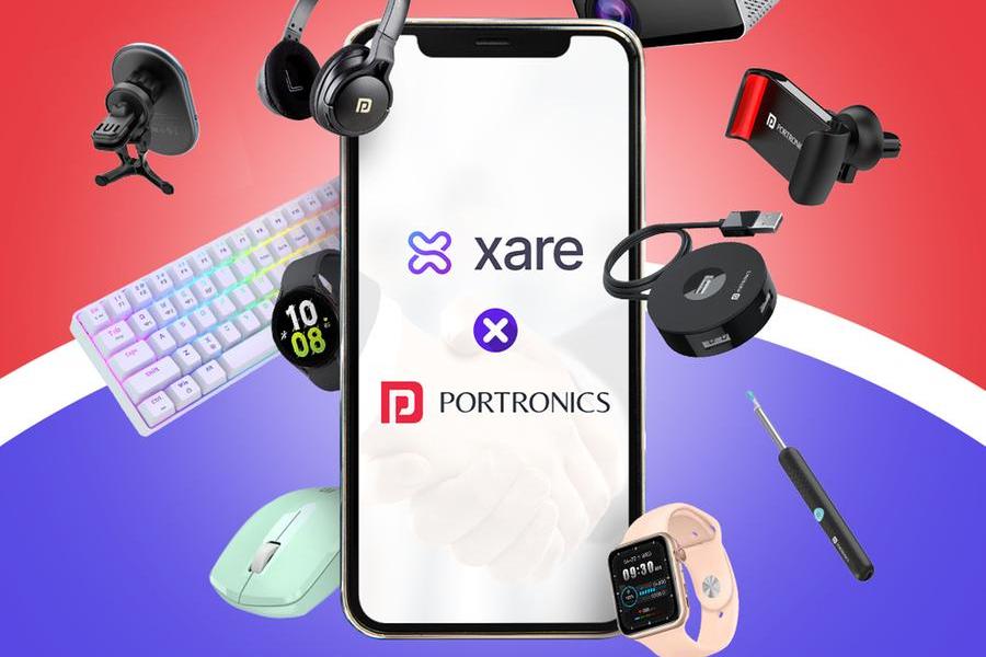 Xare teams up with youth-focused Indian electronics brand Portronics to ...