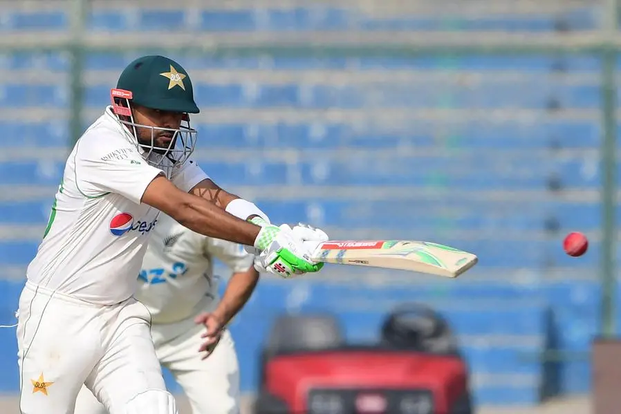 Babar Azam Hits Hundred In Pakistans Recovery To 224 4 In 1st Test