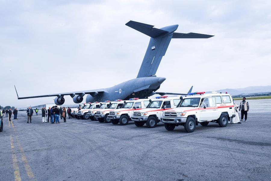 UAE offers Syria 10 ambulances to support rescue operations
