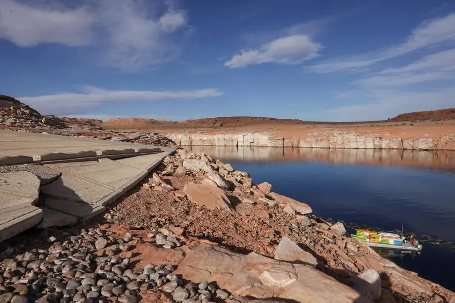 Shrinking Lake Powell dries up further