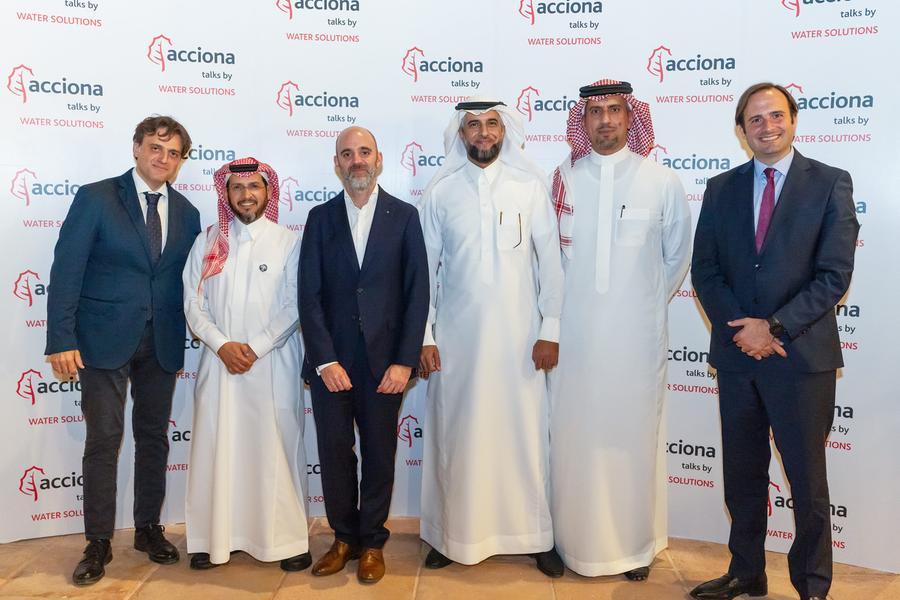 Acciona presents it first talks about reverse osmosis desalination