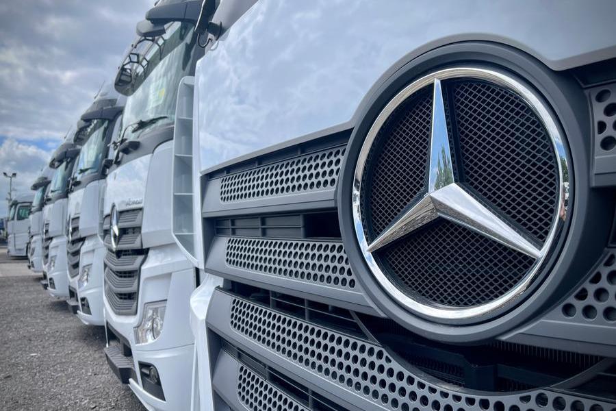 Mercedes-Benz eActros electric truck makes debut in Saudi Arabia