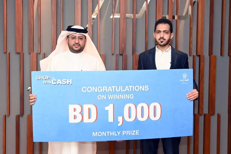 Seef Mall – Muharraq distributes BD15,000 to 13 ‘Shop & Win Cash’ winners