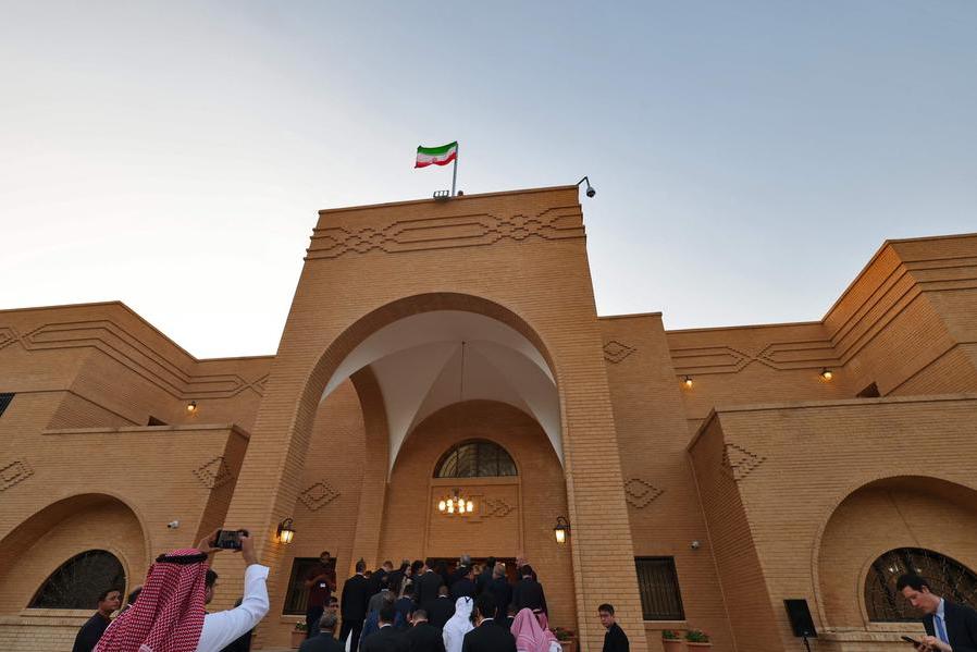 Iran’s embassy opens in Riyadh