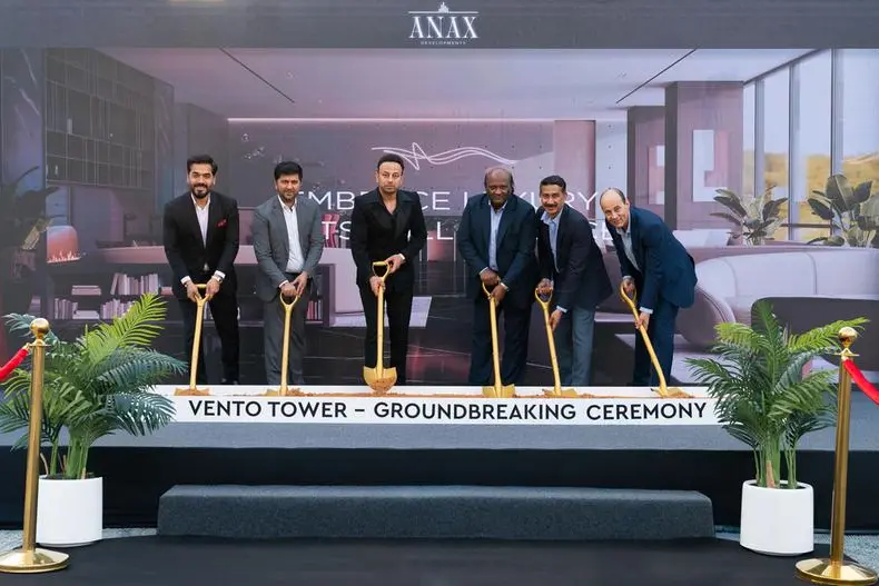 Groundbreaking ceremony of Vento Tower by ANAX Developments ushers in a ...