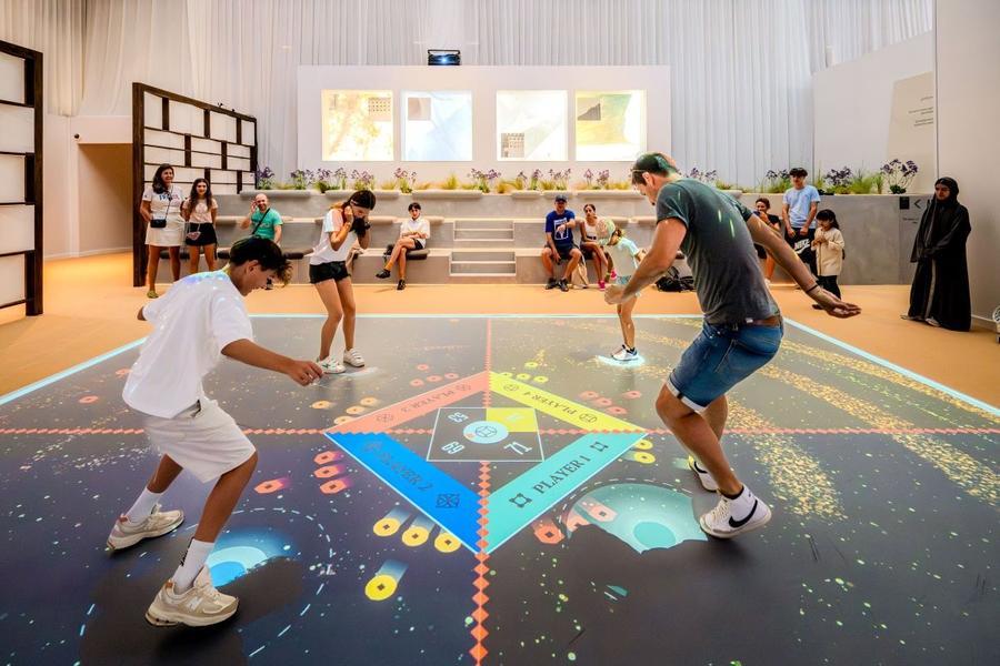 Moment Factory reimagines traditional Emirati games with interactive ...