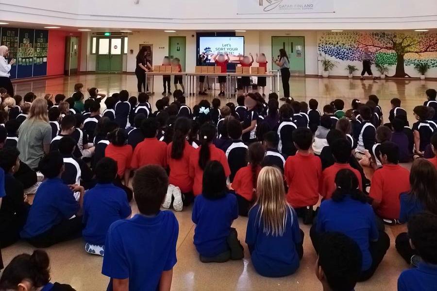 Acciona launches “Proper Waste Segregation Campaign” in Doha schools as ...