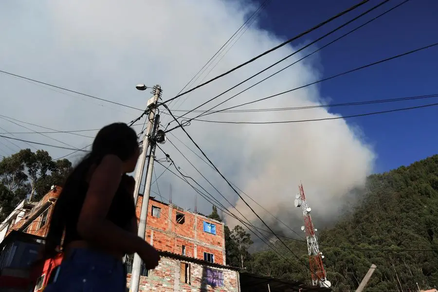 Colombia declares natural disaster over wildfires