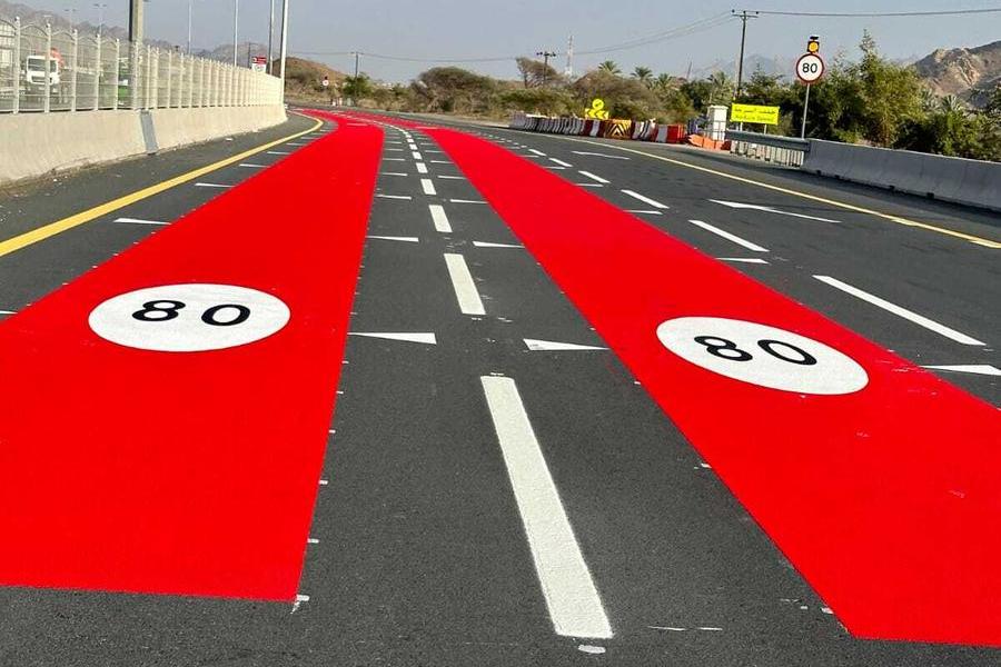 RTA reduces speed limit on sector of Dubai-Hatta Road to 80 km/h
