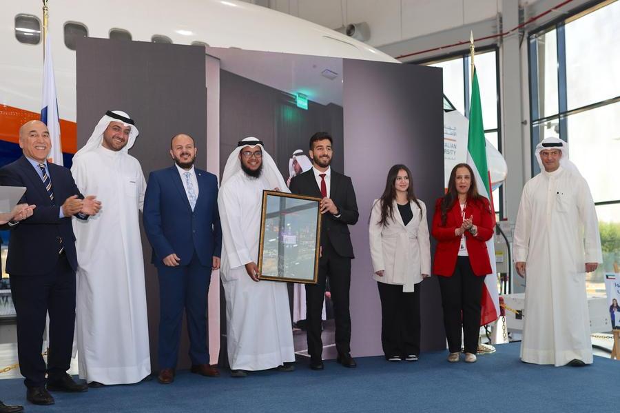Ooredoo Kuwait honors AUK students who nabbed 3rd place in Huawei’s ...