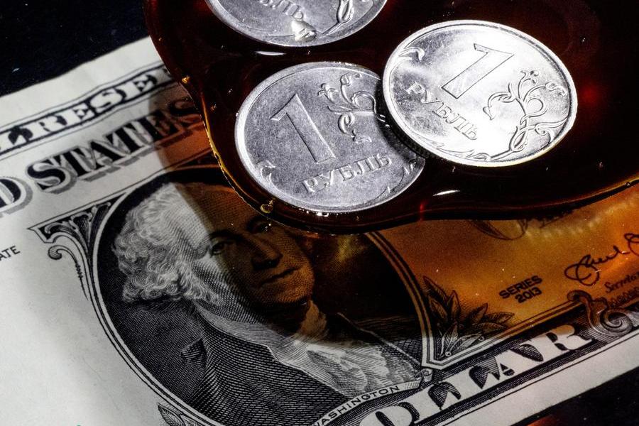 Russian rouble hits over two-week high vs dollar