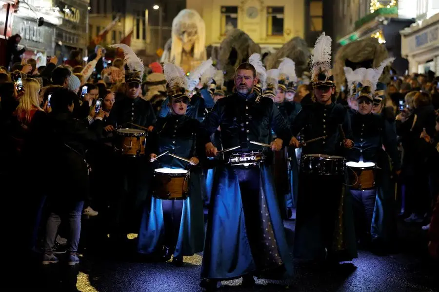 Ireland's Cnamha La Loba Halloween Parade