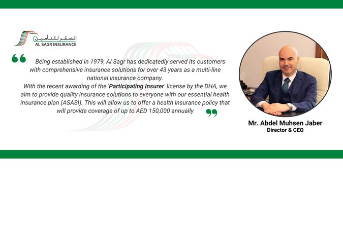 Al Sagr National Insurance Company receives PI licence from DHA