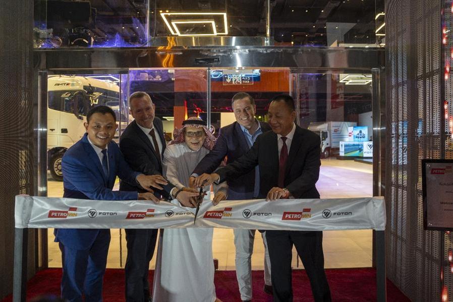 Petromin Foton opens its first showroom in Saudi Arabia