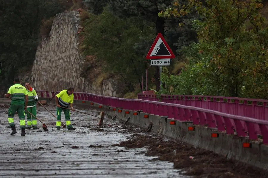Record rainfall causes flooding in Spain
