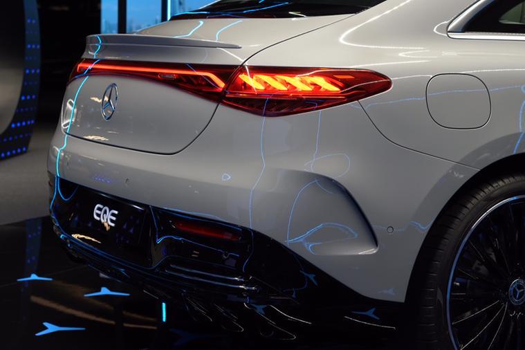 EMC unveils the new EQE from Mercedes-EQ in Abu Dhabi