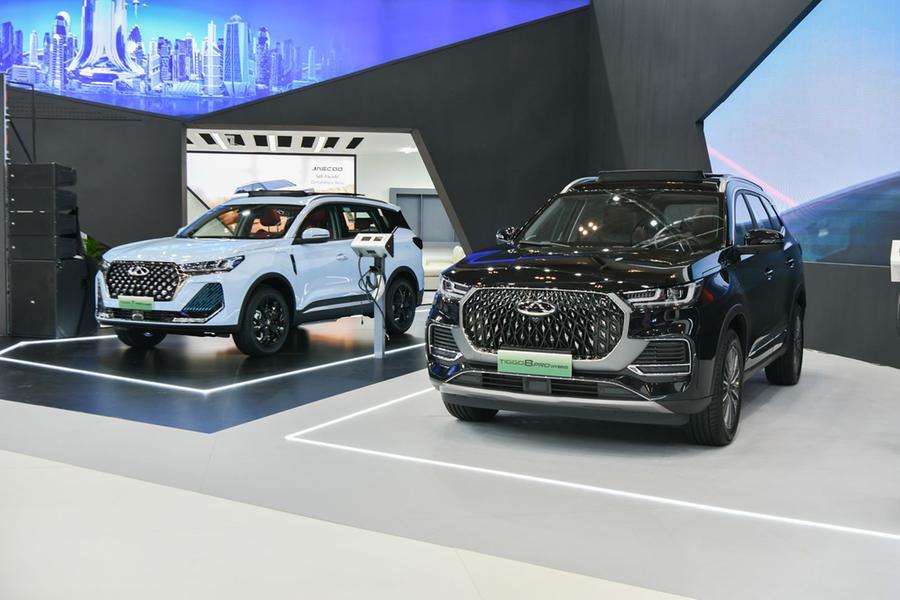Chery unveils Tiggo 8 Plug-in Hybrid and Tiggo 7 Plug-in Hybrid at ...