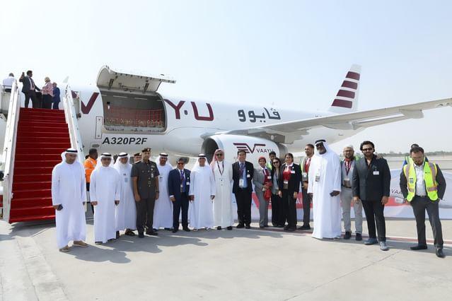 RAK International Airport welcomes inaugural flight of Fly Vaayu from China