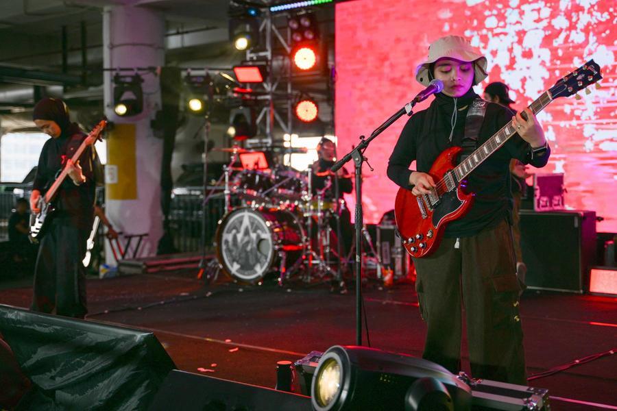 Indonesia's all-girl Muslim metal band heads to Glastonbury
