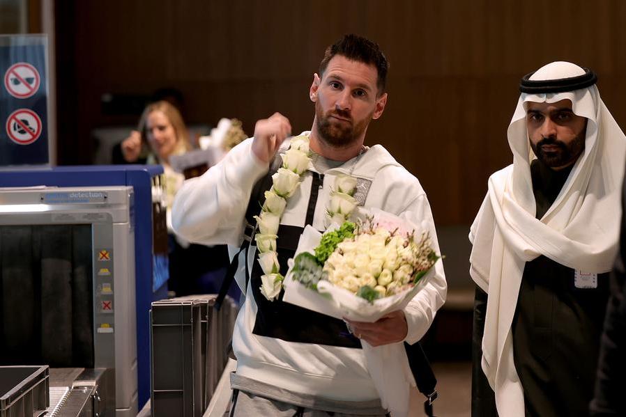 Messi's Riyadh visit uncovers family side of Saudi capital