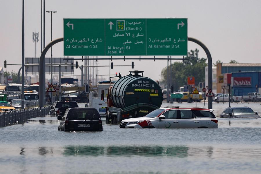 Adverse weather condition witnessed by UAE caused by climate change ...