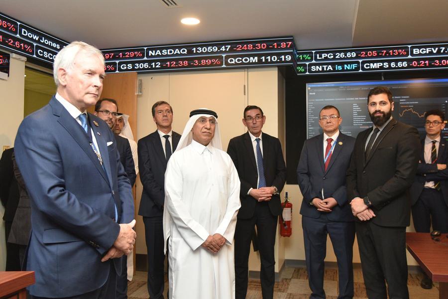 UDST hosts distinguished visit from The Rt. Hon. Nicholas Lyons, Lord ...