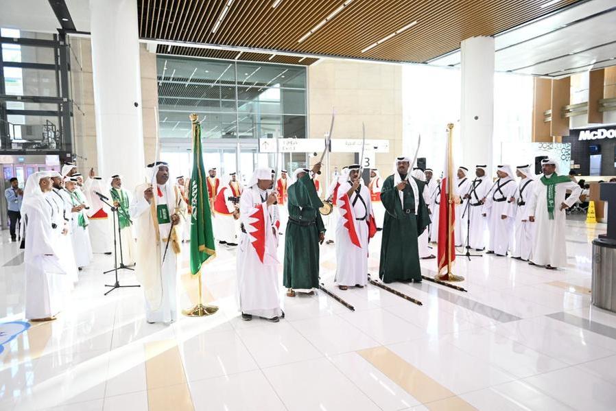 Bahrain International Airport welcomes KSA passengers with a grand ...